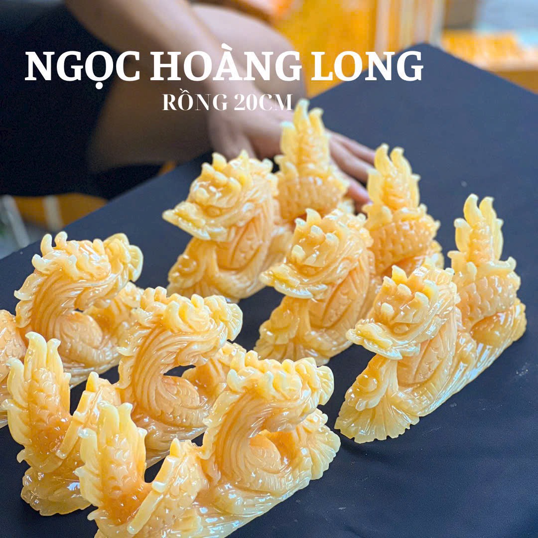 CẶP RỒNG ĐÁ NGỌC HOÀNG LONG - BIỂU TRƯNG CHO SỰ TỐT ĐẸP VÀ THỊNH VƯỢNG